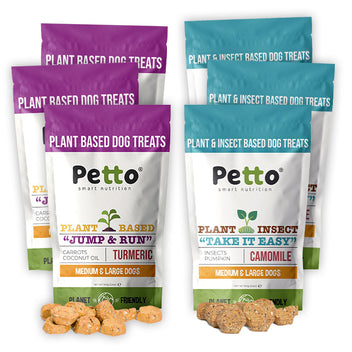 Healthy plant and insect based dog treats | Petto Smart Nutrition